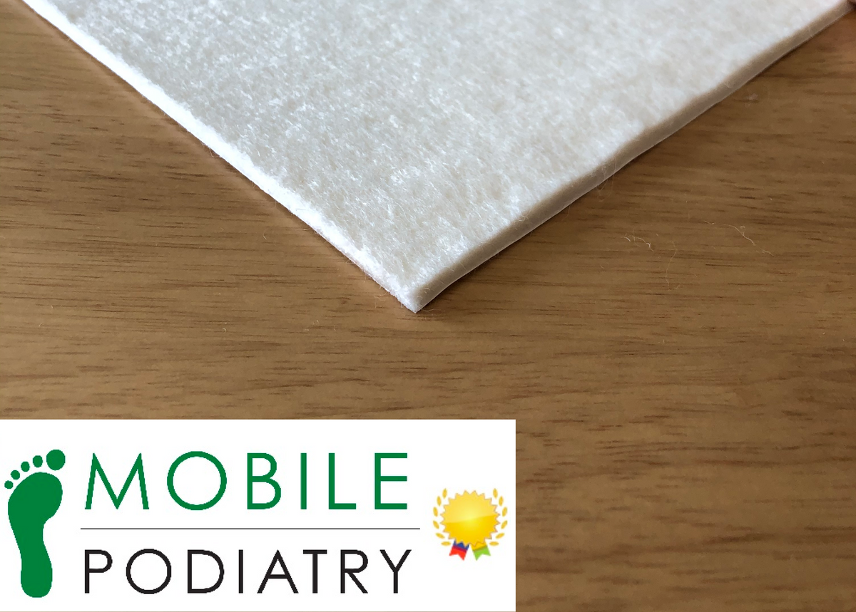 Hapla Gold All Wool Chiropody Felt – Mobile Podiatry Shop