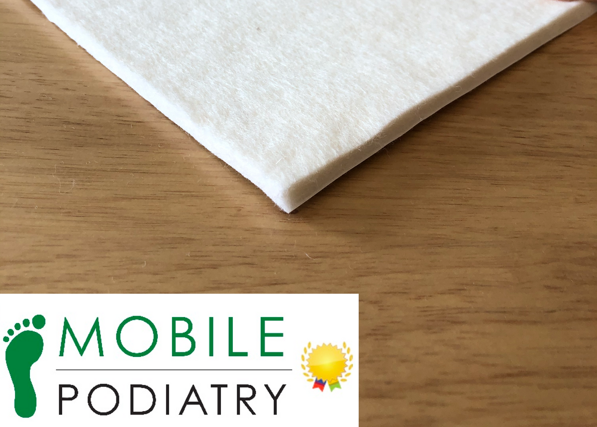 Hapla Gold All Wool Chiropody Felt – Mobile Podiatry Shop